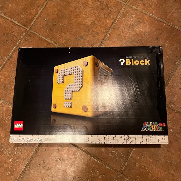 Lego | Toys | Lego Super Mario 64 Question Mark Block 7395 | Poshmark